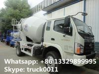 China 2017 new  high performance forland mini 3-4cbm LHD concrete mixer truck for sale, best price forland cement mixing truck for sale