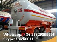 China China famous CLW Double axle lpg road tanker trailer 40.5cbm Propane tanker trailer 17ton  lpg Road tanker for sale, for sale