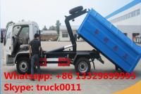 China 4*2 Dongfeng Hydraulic lifter Garbage Trucks 3tons 5tons 6tons 8tons for sale, dongfeng hook lift garbage truck for sale for sale
