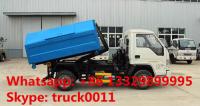 China 4*2 Dongfeng Hydraulic lifter Garbage Trucks 3tons 5tons 6tons 8tons for sale, dongfeng hook lift garbage truck for sale for sale