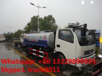 China 2020s new best price dongfeng 4*2 LHD  chaochai 120hp diesel cistern truck for sale, dongfeng water tank truck for sale