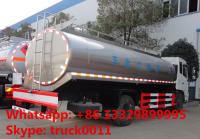 China Hot sale new 8cbm-10cbm dongfeng milk liquid food truck, factory sale best price 10m3 stainless steel milk tank truck for sale