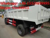 China small 4x4 dongfeng LHD dump truck 1 cbm to 5 cbm tipper truck for sale, hot  sale all wheels drive dongfeng dump tipper for sale