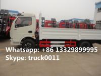 China Hot sale dongfeng 4*2 3tons-5tons light duty cargo truck, factory direct sale 5tons light duty dump cargo truck for sale