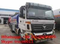 China Foton Auman 6*4 fuel tanker 20-25m3 heavy fuel oil truck for sale, factory sale best price FOTON 22m3 fuel tank truck for sale