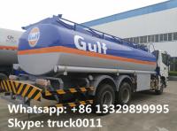 China Foton Auman 6*4 fuel tanker 20-25m3 heavy fuel oil truck for sale, factory sale best price FOTON 22m3 fuel tank truck for sale