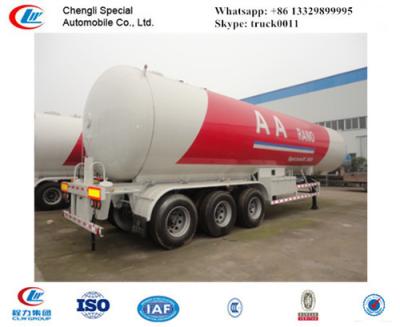 China CLW factory suppiy biggest 25.2t 60CBM 60000l 3 axles 12 wheels LPG gas trailer  for sale, ASME standard lpg gas trailer for sale