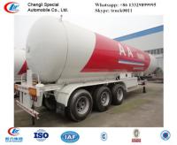 China CLW factory suppiy biggest 25.2t 60CBM 60000l 3 axles 12 wheels LPG gas trailer  for sale, ASME standard lpg gas trailer for sale
