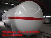 China CLW brand 50m3 lpg storage tank price, ASME standard 50,000L surface bullet type bulk lpg gas storage tank for sale for sale