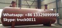 China best price 80,000L bulk underground lpg gas storage tank for sale, 80cubic meters buried propane gas storage tank for sale