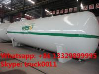 China factory direct sale bullet type ASME 80 cubic meters bulk  lpg gas storage tank, 32MT bulk cooking gas storage tank for sale