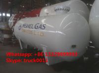 China best price bullet type 12cubic meters cooking gas storage tank for sale, ASME 5MT surface lpg gas storage tank for sale for sale