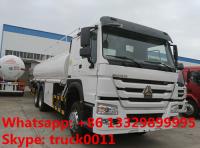 China Sinotruck Howo 6x4 oill truck 20,000 litres to 25,000 litres oil tanker truck ,Best price new diesel tanker truck for sale