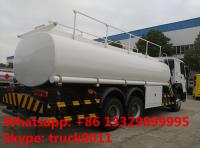 China Sinotruck Howo 6x4 oill truck 20,000 litres to 25,000 litres oil tanker truck ,Best price new diesel tanker truck for sale