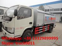 China DFAC dongfeng mini mobile fuel truck with fuel dispenser, factory sale best 5cbm mobile oil dispensing truck for sale for sale