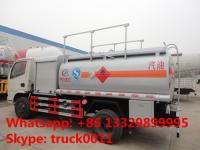 China DFAC dongfeng mini mobile fuel truck with fuel dispenser, factory sale best 5cbm mobile oil dispensing truck for sale for sale