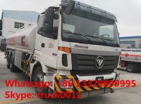 China Hot Sale Foton Auman 20000 liters heavy duty oil tank truck, factory sale oil delivery trucks exported to Turkmenistan for sale