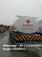 China Hot Sale Foton Auman 20000 liters heavy duty oil tank truck, factory sale oil delivery trucks exported to Turkmenistan for sale