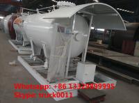 China ASME LPG dispenser station 2tons LPG skid station ASME 5000L LPG tanker station for gas cylinder filling, for sale