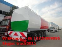 China 4 axles carbon steel fuel tank trailer 50000 liters fuel tank semi trailer fuel tank semi trailer for sale for sale