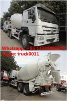 China SINO TRUK HOWO 6*4 RHD 8m3 cement mixer truck for sale, new  Euro 2 diesel 336HP 8m3 HOWO concrete mixer truck for sale for sale