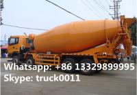 China Foton LHD Euro 3 8*375hp 16cbm cement mixer truck for sale, factory sale 8*4 heavy duty  mixer drum mounted on truck for sale