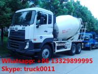 China best quality factory supply 6*4 12m3 Japan brand UD  cement mixing truck, hot sale UD brand cement mxier truck for sale