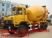 China CLW factory sale 290hp 6*4 DONGFENG 8m3 concrete mixer truck, hot sale dongfeng 8cubic meters cement mixer truck for sal for sale