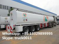 China 3 Axle Oil Gas trailer 40M3 Kerosene Transport Tanker trailer 40CBM Fuel Tank SemiTrailer for sale, fuel tank trailer for sale