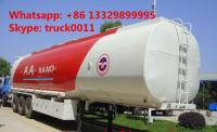 China 3 Axle Oil Gas trailer 40M3 Kerosene Transport Tanker trailer 40CBM Fuel Tank SemiTrailer for sale, fuel tank trailer for sale