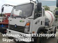 China factory sale 4*2 SINOTRUK wangpai 4m3 concrete mixer truck for sale, SINO TRUK Wangpai brand 4cubic meters cement mixe for sale