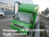 China Bottom price mini DongFeng mobile food truck for sale, cheapest price gasoline mobile fast food vending truck for sale for sale
