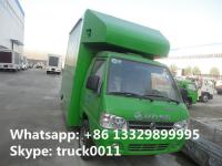 China Bottom price mini DongFeng mobile food truck for sale, cheapest price gasoline mobile fast food vending truck for sale for sale