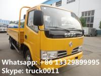 China dongfeng light doubel cabs dump truck,small dump truck from China, dongfeng 4*2 4ton twin cab dump tipper truck for sale