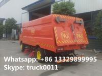 China factory euro3 low price 5000 liters RHD road sweeper for sale,CLW brand 4*2 95hp street sweeper truck for sale for sale