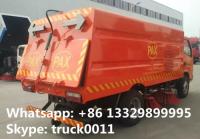 China factory euro3 low price 5000 liters RHD road sweeper for sale,CLW brand 4*2 95hp street sweeper truck for sale for sale