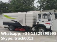 China best quality SINO TRUK Steyr road sweeper truck for sale, new arrival SINO TRUK road cleaning vehicle for sale for sale