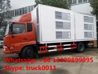 China China leading manufacturer and supplier of day old chick truck, China-made baby chick transported truck with reefer for sale
