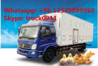 China China leading manufacturer and supplier of day old chick truck, China-made baby chick transported truck with reefer for sale