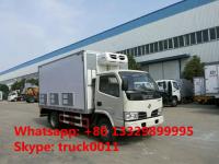 China Dongfeng furuika 4*2 LHD/RHD day old chick truck for sale, dongfeng 95hp 20,000-25,000 baby chick transported truck for sale