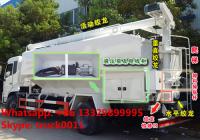 China China leading brand FAW brand LHD 4*2 electronic system discharging animal feed delivery truck for sale for sale