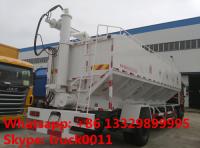 China cheaper dongfeng tianjin 6*2 15tons electronic system discharging feed delivery truck for sale, hot sale 30tons anim for sale