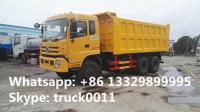 China factory direct sale dongfeng teshang 6*4 25tons dump tipper truck with cheapest price,  dongfeng brand dump tipper truck for sale