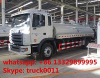 China CLW brand JAC 4X2 10000L water cannon vehicle for sale, JAC 4*2 LHD 10m3 water carrier vehicle with cheapest price for sale