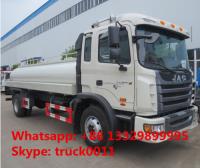 China CLW brand JAC 4X2 10000L water cannon vehicle for sale, JAC 4*2 LHD 10m3 water carrier vehicle with cheapest price for sale