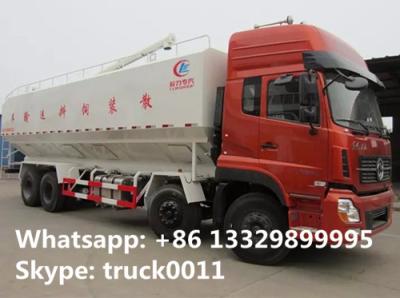 China Factory direct sale dongfeng brand 20tons hydraulic system discharging bulk feed truck with cheapest price , feed truck for sale