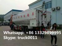 China Factory direct sale dongfeng brand 20tons hydraulic system discharging bulk feed truck with cheapest price , feed truck for sale