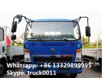 China cheap price top quality howo light drop side lorry trucks 5 ton, facotory direct sale SINO TRUK HOWO brand lorry truck for sale