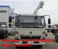 China SINO TRUK HOWO 4*2 LHD/RHD 8m3 animal feed truck for sale,2018s good price HOWO bulk feed delivery  truck for sale for sale