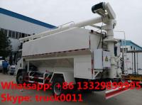 China SINO TRUK HOWO 4*2 LHD/RHD 8m3 animal feed truck for sale,2018s good price HOWO bulk feed delivery  truck for sale for sale